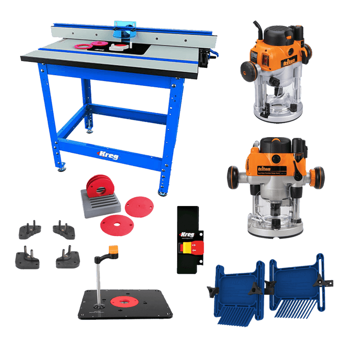 Kreg KT2 PRS1045 Pro II Router Table Lift Package for Triton Router ...