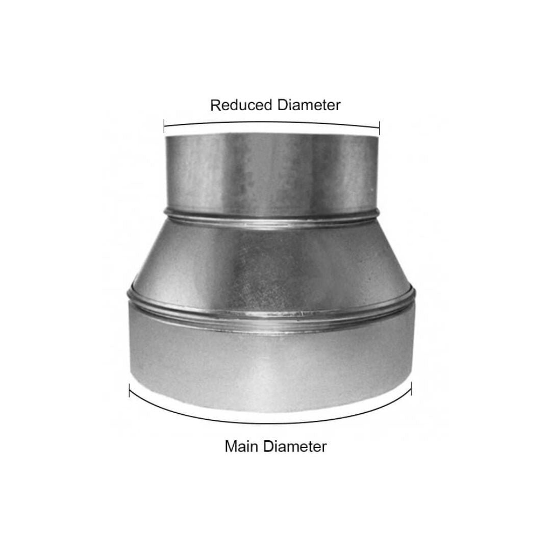 Steel Dust Pipe Reducers – PMC Machinery
